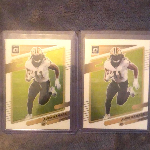 Other | Alvin Kamara 221 Donruss Optic Base Football Cards | Poshmark